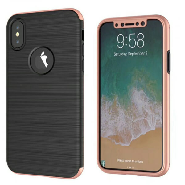 EXTRÉMNE odolný celotelový plastový obal pre Apple iPhone X/XS s ...